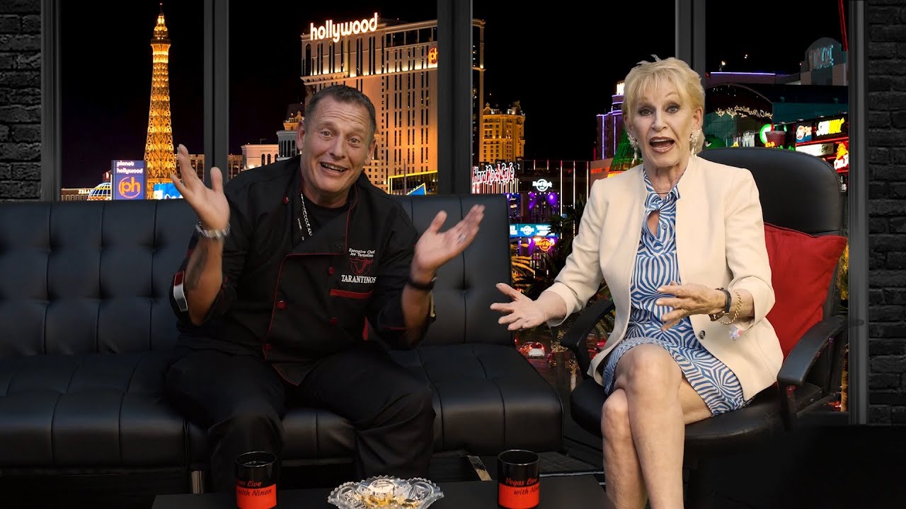 Celebrity Chef Joe Tarantino on Vegas Live with Ninon - YouTube