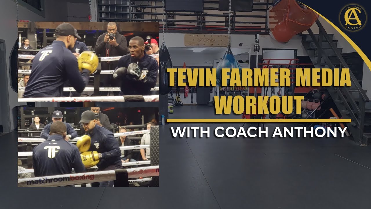 Tevin Farmer Media Workout with Coach Anthony - YouTube