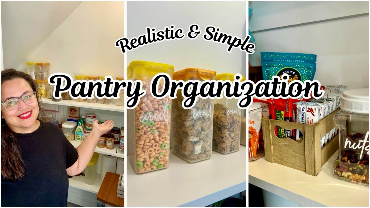 PANTRY ORGANIZING | SHARING SOME TIPS & HACKS - YouTube