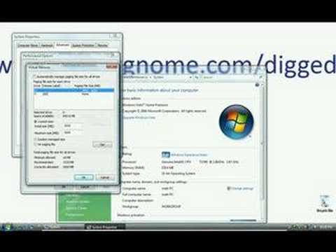 Vista Tip #1- How to use a USB drive as virtual memory - YouTube