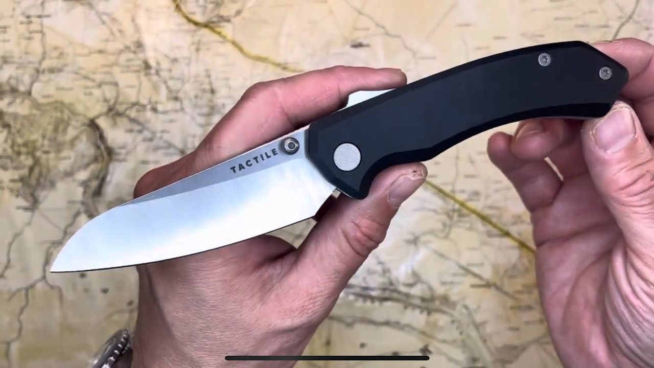 The Incredible Tactile Knife Co. Chupacabra: Folding Knife Up Close ...