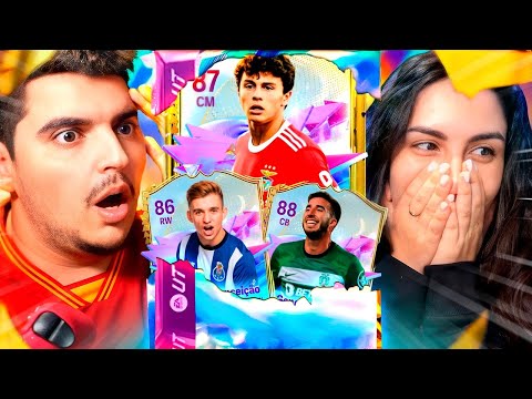 A MARIANA SÓ TRAZ A SORTE PARA O PACK OPENING | FC 24