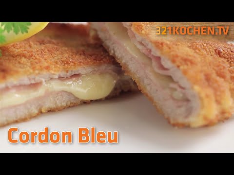 Cordon Bleu einfach selber machen und braten mit Rezept