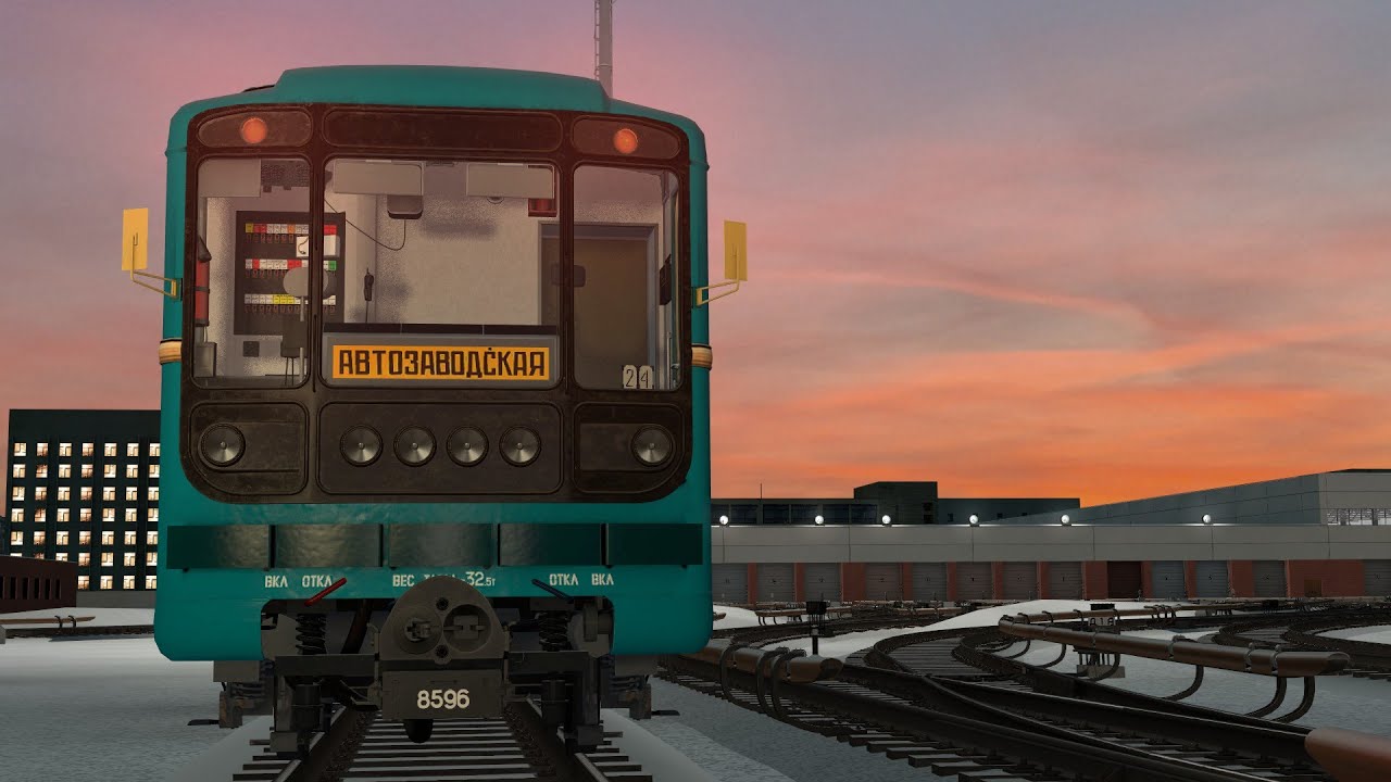 Metrostroi Bob Ross 81-717 new sounds - YouTube