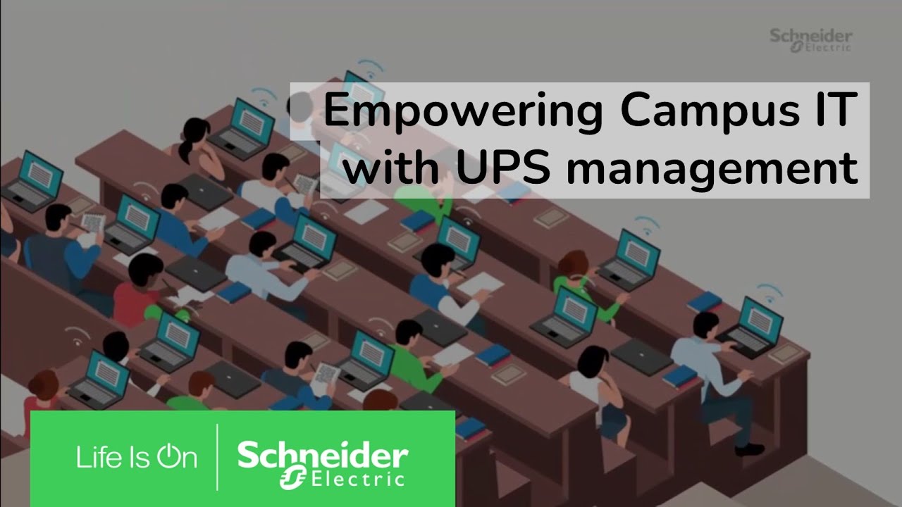 Empowering Campus IT with UPS management - YouTube