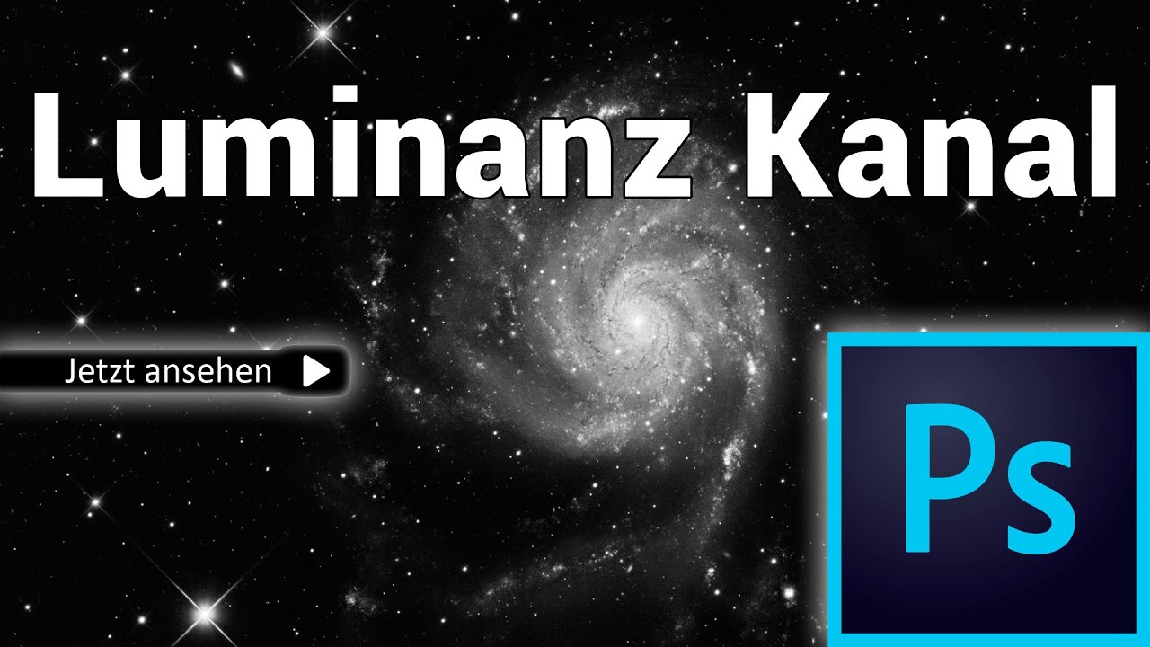 Luminanz Kanal verrechnen mit Photoshop - YouTube