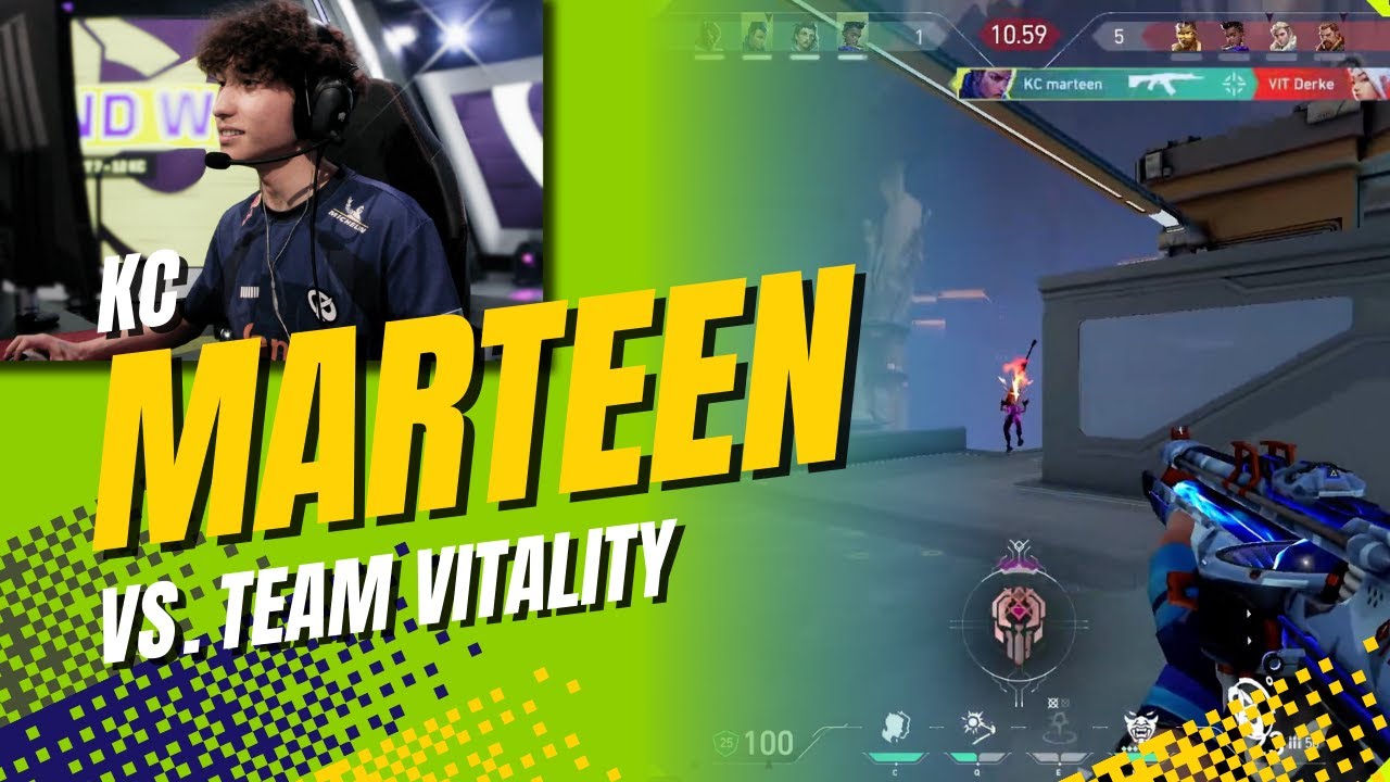 KC Marteen's Insane Flick Against Team Vitality | VCT EMEA 2025 Kickoff ...