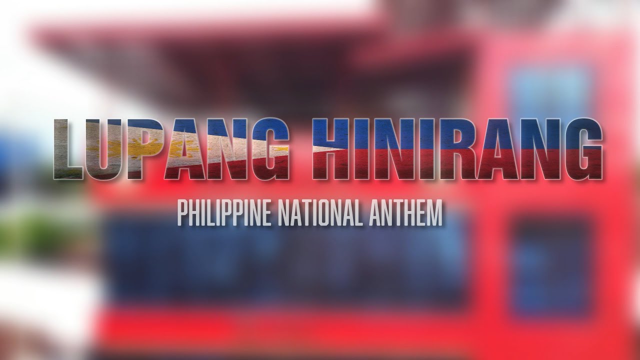 National Anthem: Lupang Hinirang BFP9 - YouTube