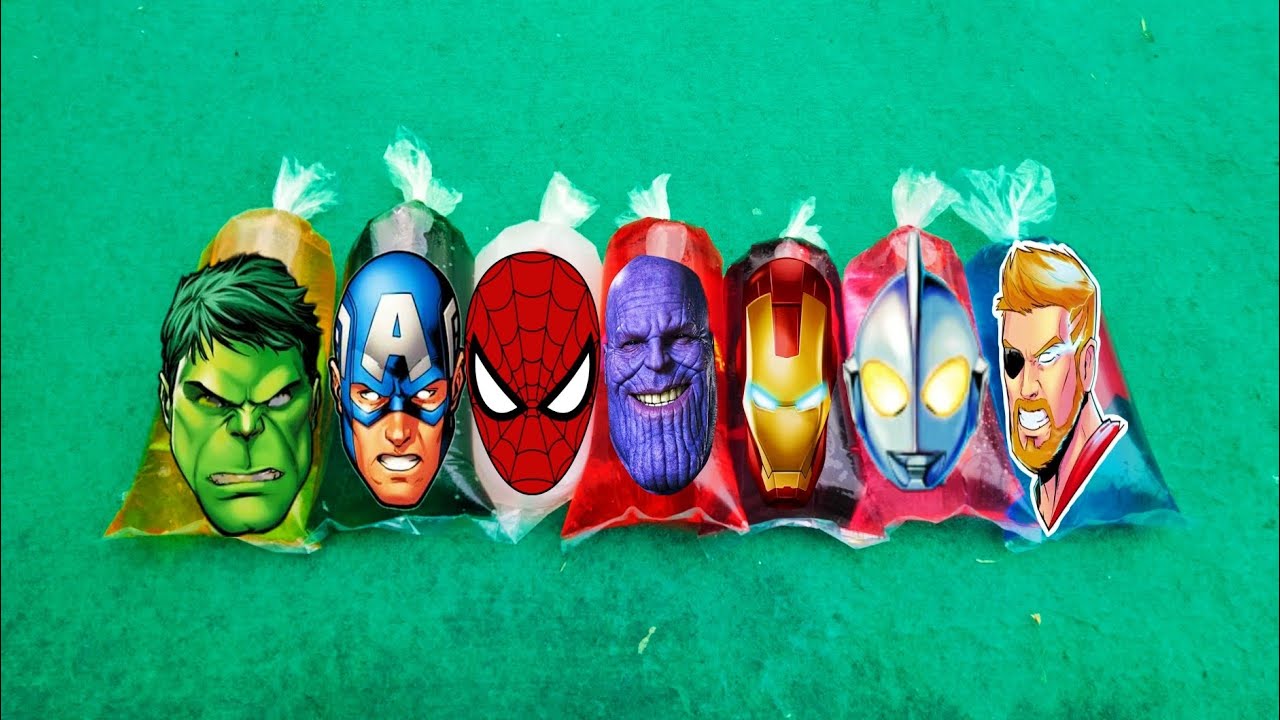 AVENGERS SUPERHEROES #14 Hulk, Captain America, Spiderman, Thanos ...