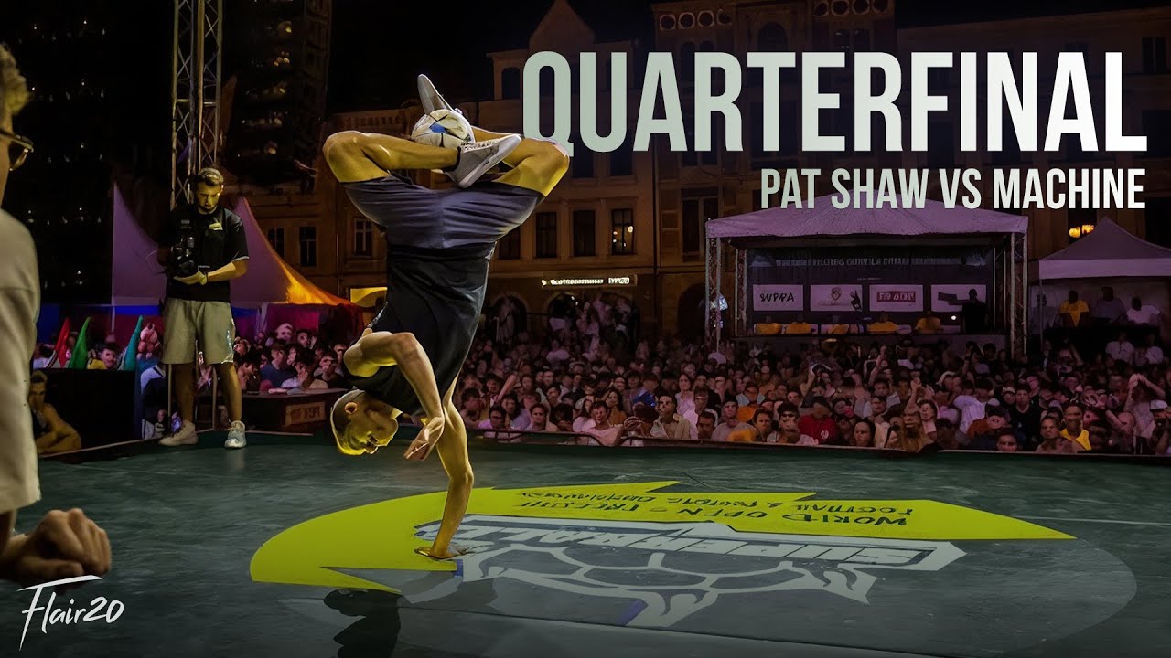 Pat Shaw vs Machine | Quarterfinal | Super Ball World Freestyle ...