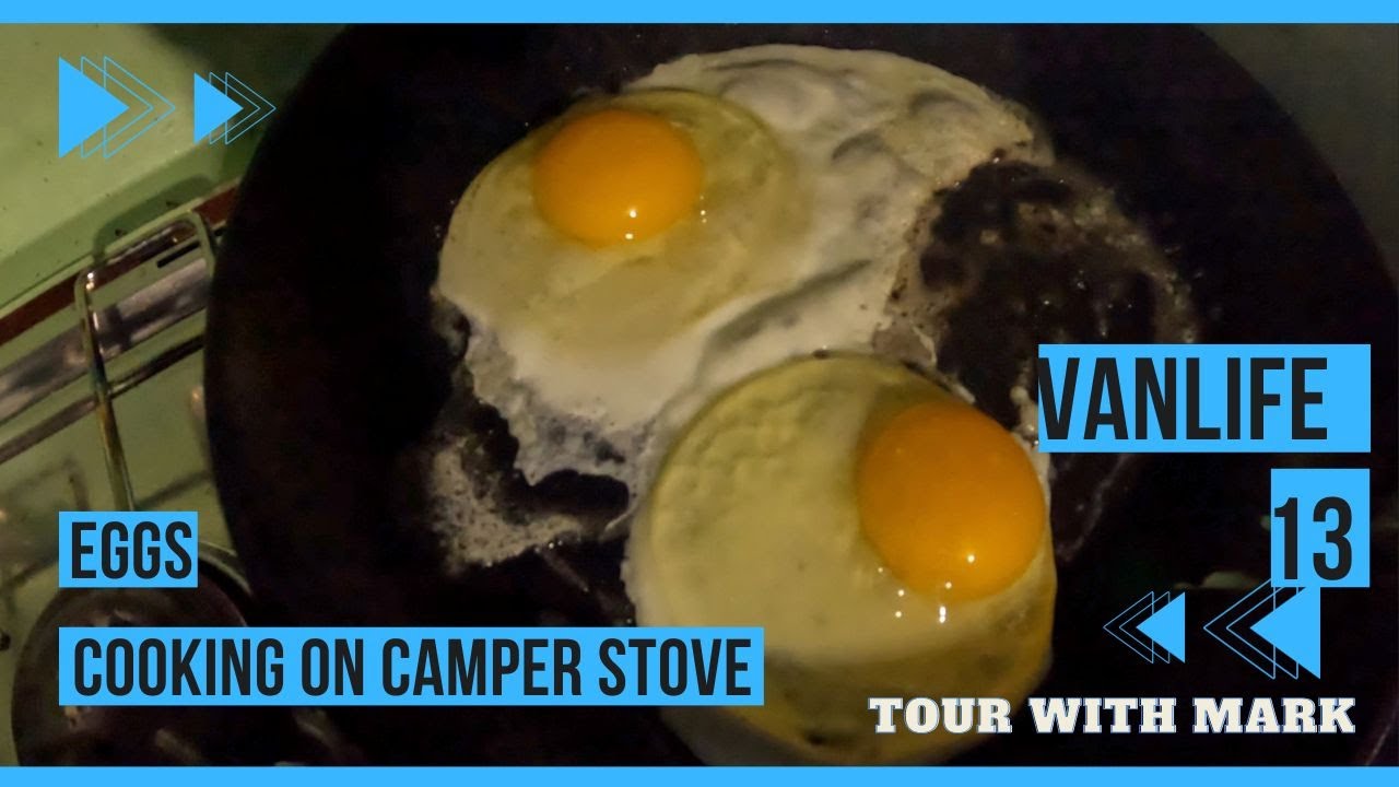 Van Life Cooking: Easy Egg Breakfast on a Camper Stove - YouTube