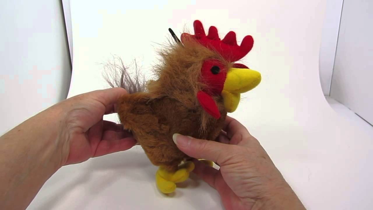 Multipet Talking Rooster Dog Toy - YouTube