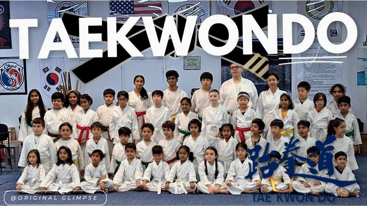 Cho's Taekwondo Training Belt Levels, Patterns & Black Belt Demo # ...