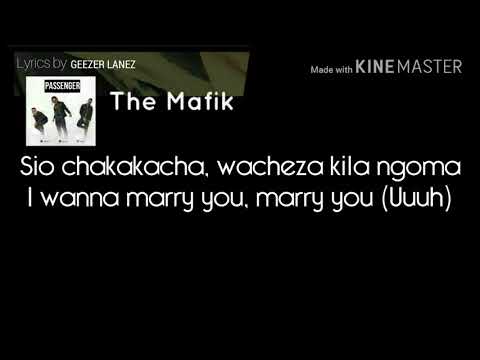 The mafik passenger (lyrics)