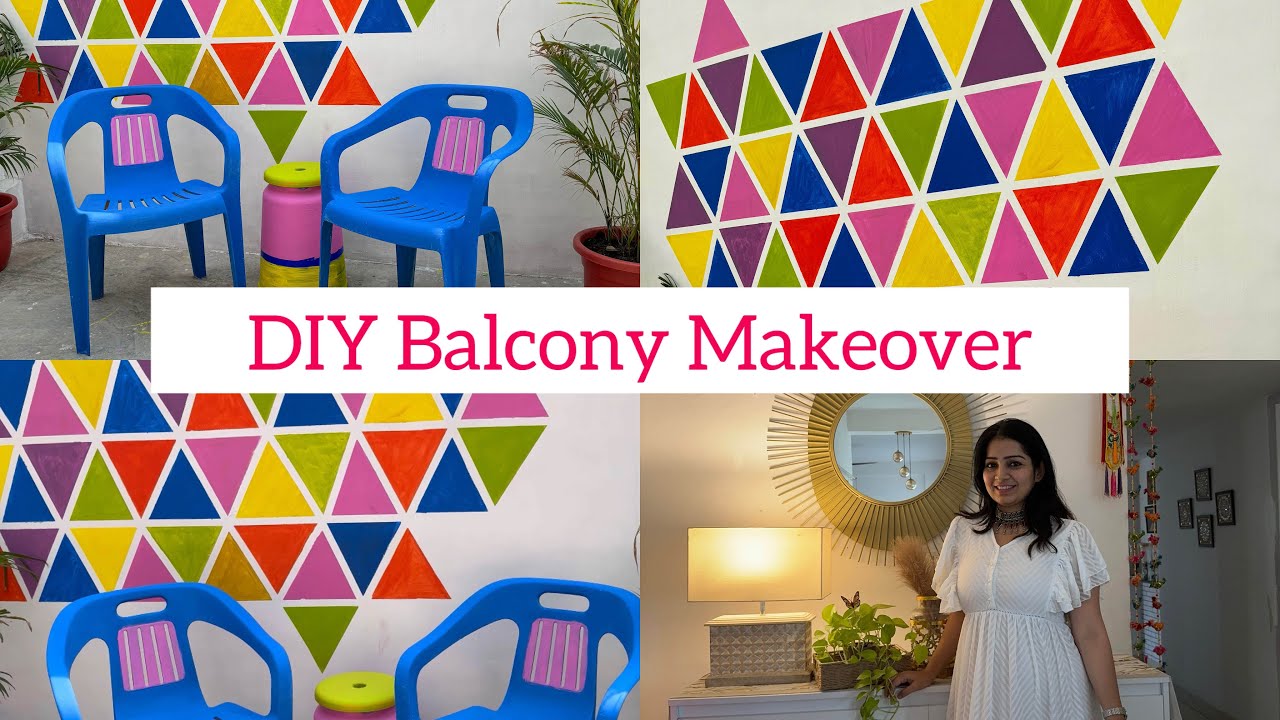 Balcony Makeover #balconydecor - YouTube