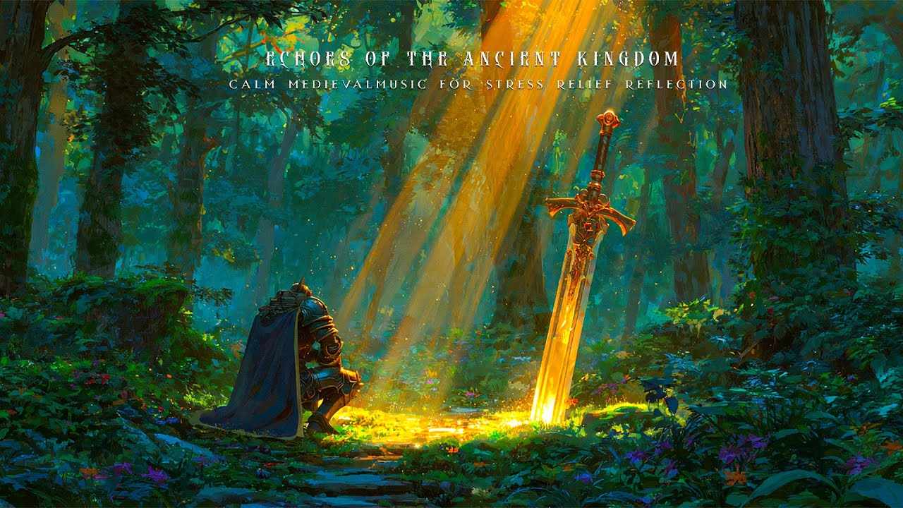 Echoes of the Ancient Kingdom | Calm Medieval Music for Stress Relief ...