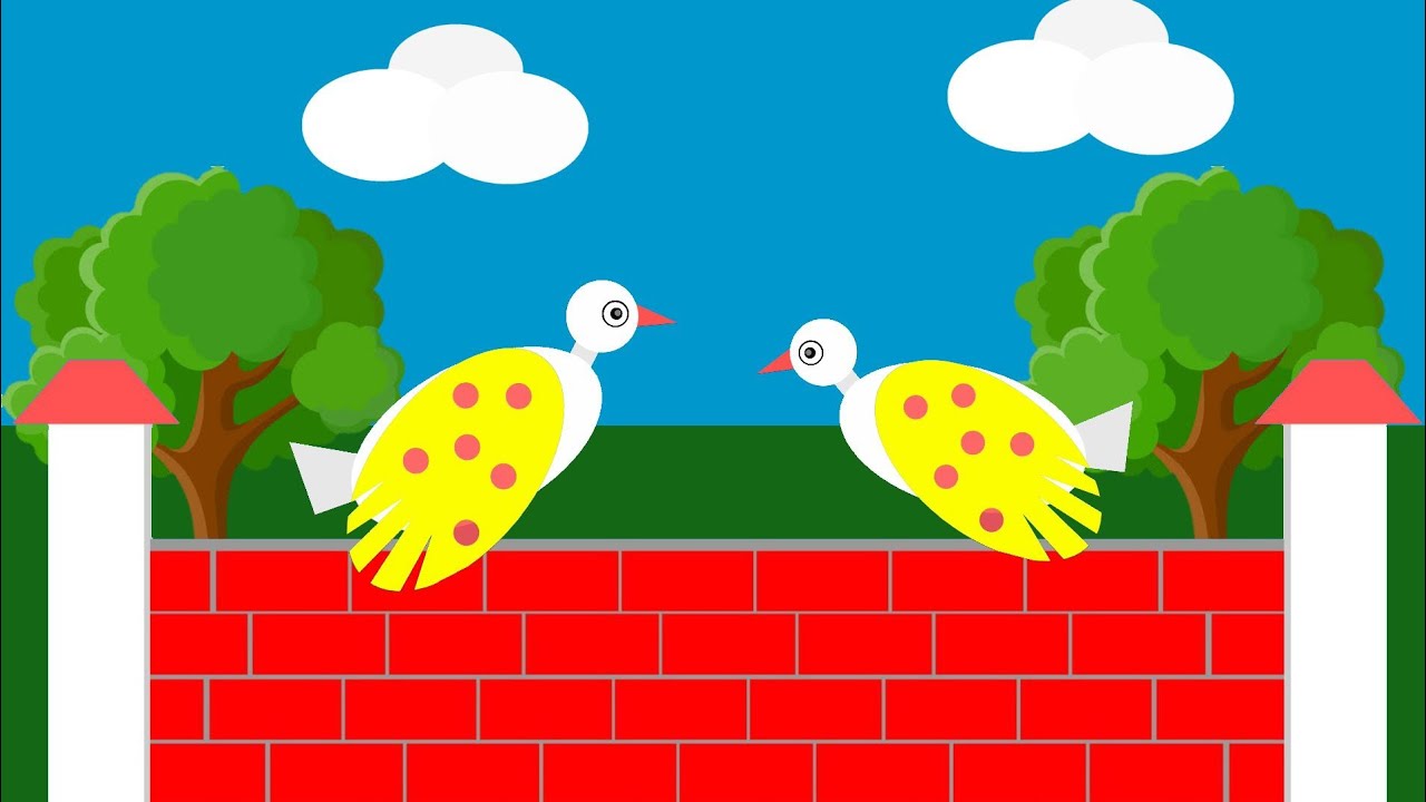 TWO LITTLE DICKIE BIRDS. NURSERY RHYME. KIDS SONG. - YouTube