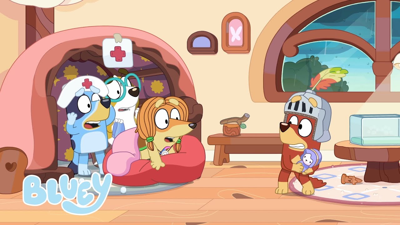 Leg med venner! | Bluey På Dansk - YouTube