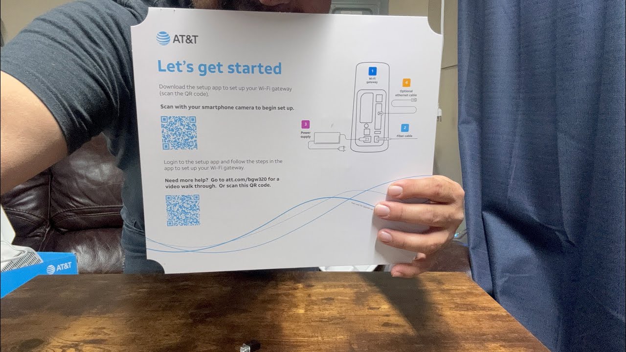 How to install the new Att self installation kit for the bgw320 fiber WiFi 6 gateway Easy way ...