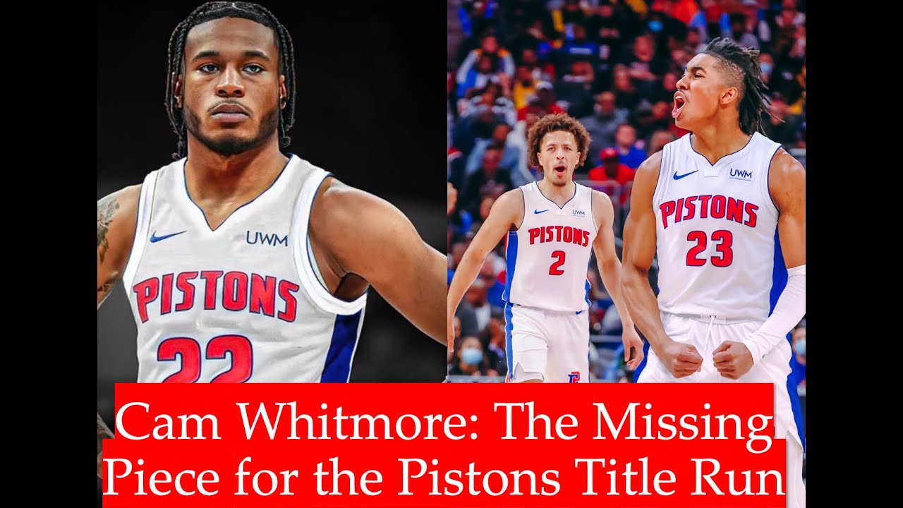 Why the Pistons NEED to Draft This Player at #:5 Cam Whitmore ...