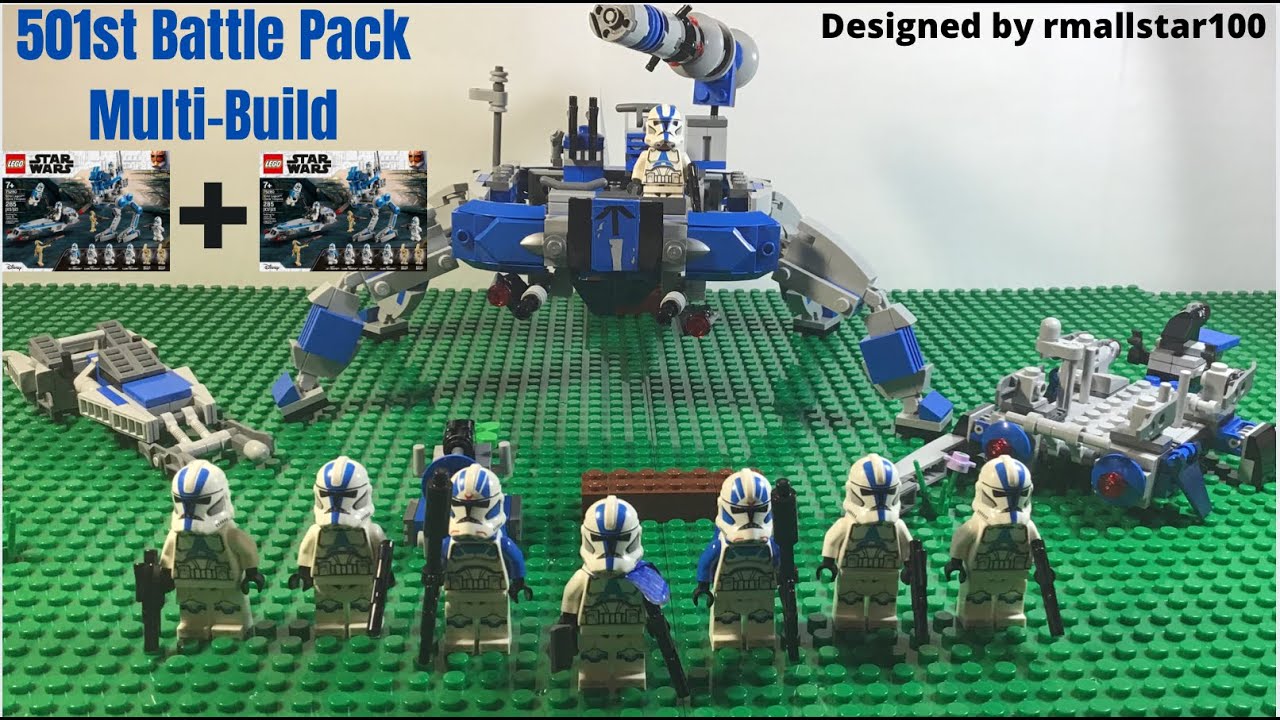 LEGO Star Wars 501st Battle Pack ALTERNATE Multi-Build: Mobile Command ...
