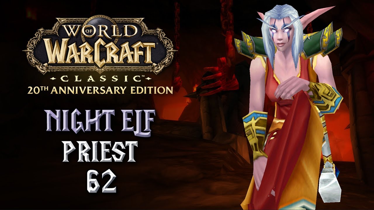 World of Warcraft Classic Anniversary – Night Elf Priest Playthrough ...