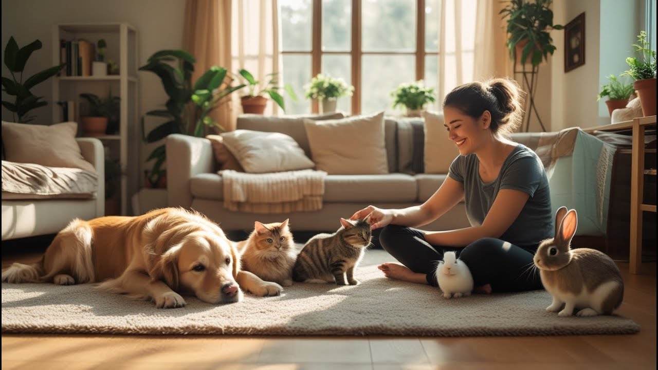 10 Minutes with Pets: Stress Buster! - YouTube