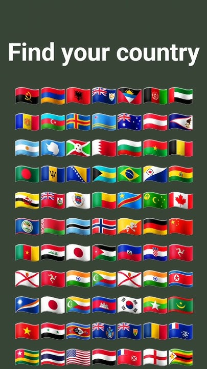 find your country - YouTube