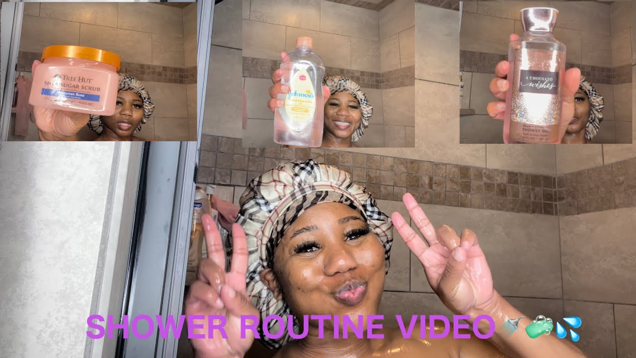 SHOWER ROUTINE 🚿 PAMPER ROUTINE🥰 SELF CARE ️ - YouTube