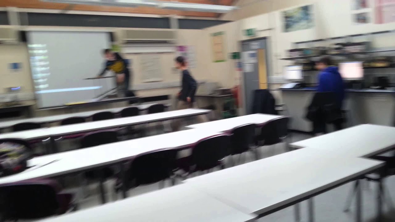 Very funny guy stuck in a chair - YouTube