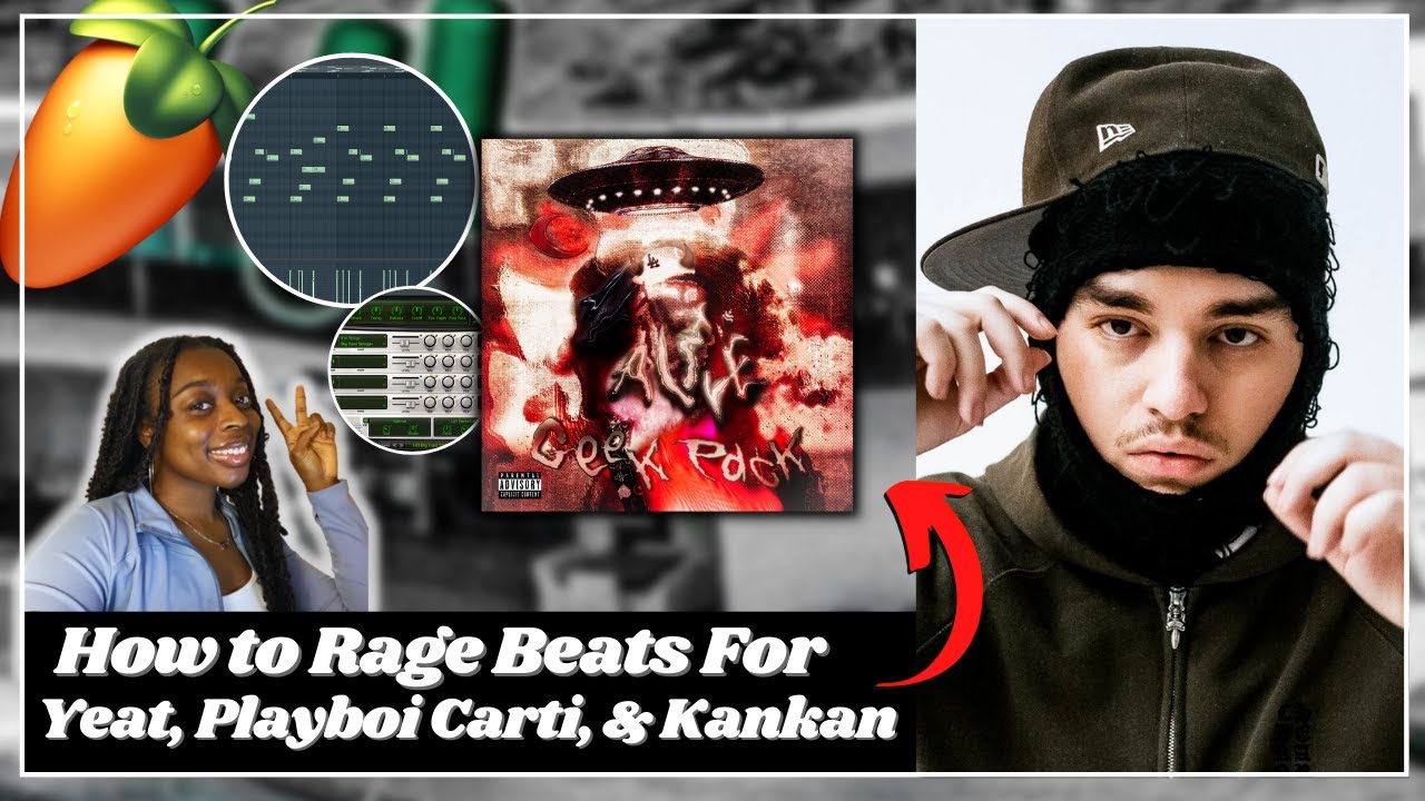 R&B Producer Makes a YEAT Beat?! 😱 How to Make FIRE Rage Beats from SCRATCH | FL Studio Tutorial ...