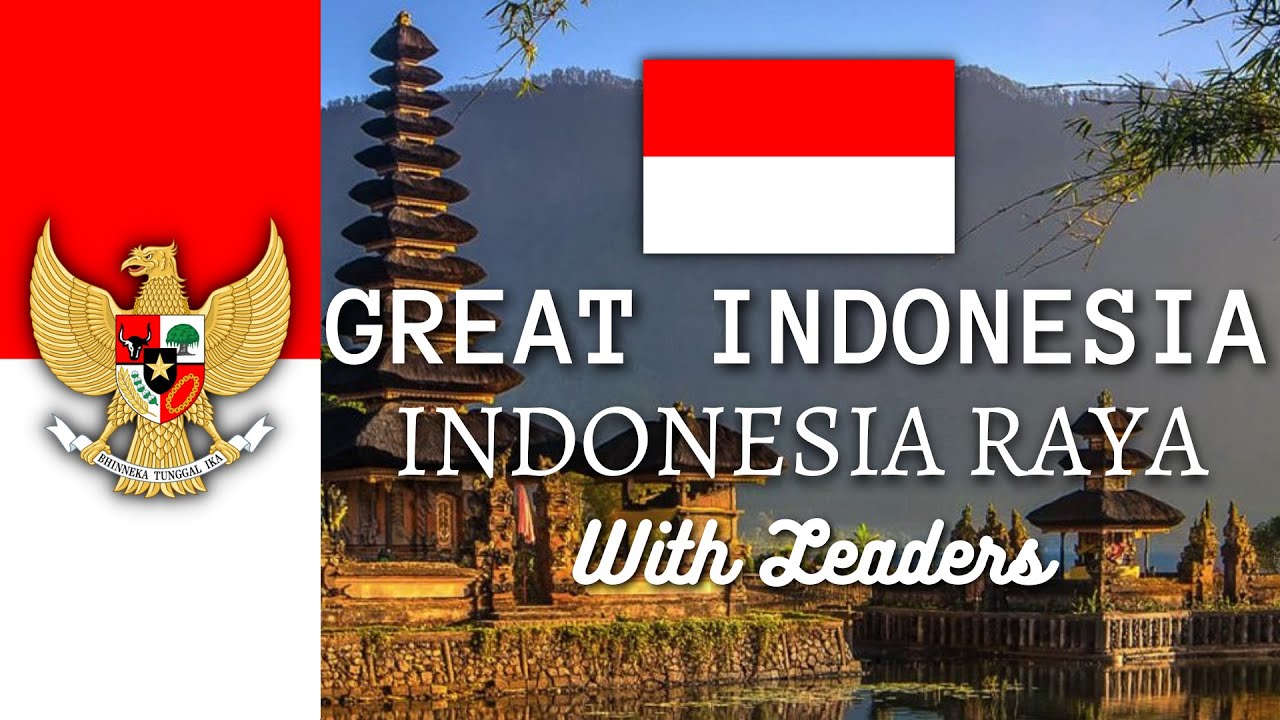 Indonesia Raya (Great Indonesia): Indonesian National Anthem- With ...