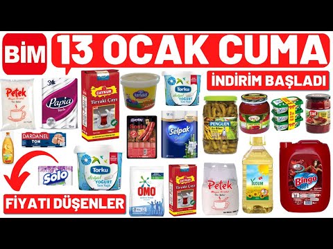 BİM BU CUMA | BİM 13 OCAK 2023 CUMA GELECEK KATALOĞU | BİM BU HAFTA FİYATLARI #bim