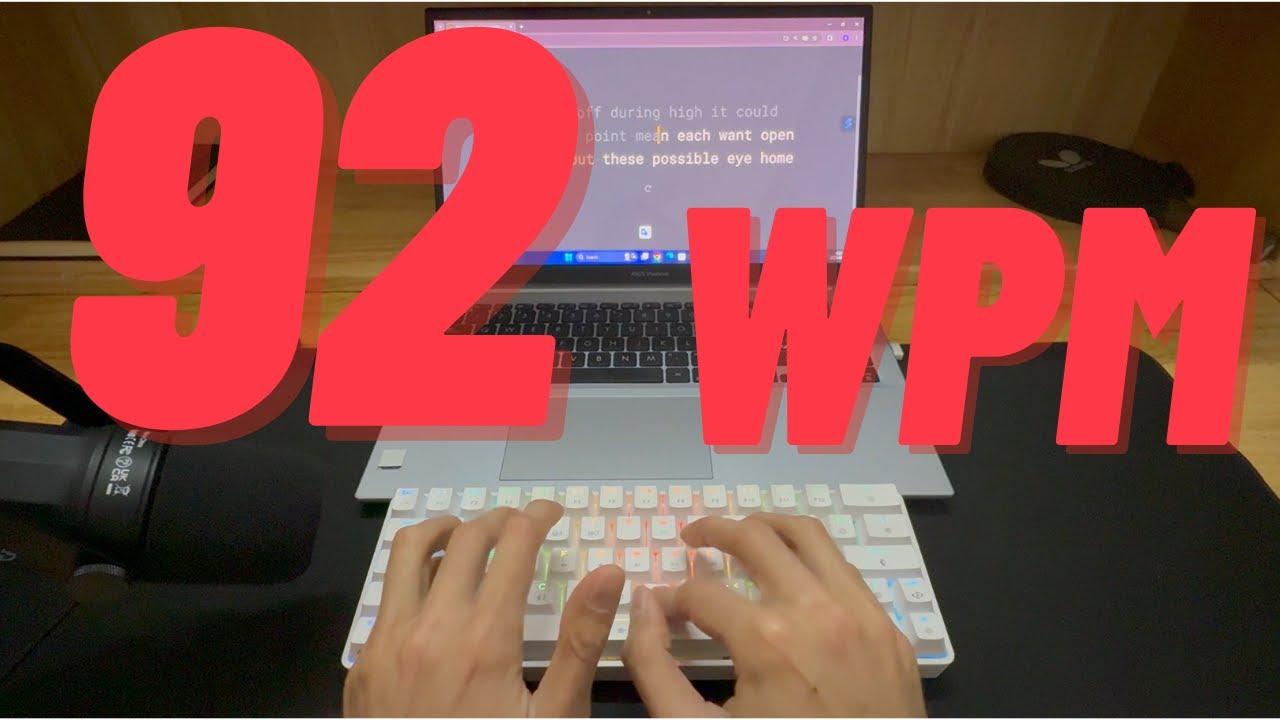 92 WPM - 30 Sec ASMR - YouTube