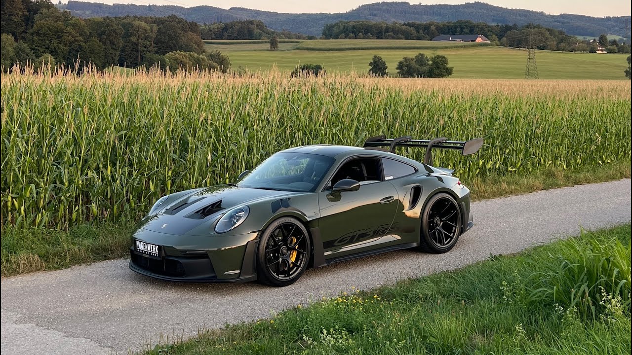 The best color for the Porsche 992 GT3 RS? 🤔 PTS: Black Olive! - YouTube