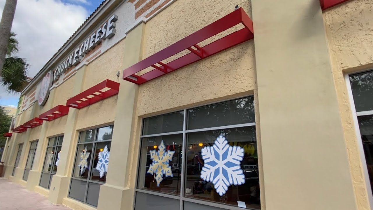 Chuck E. Cheese Kendall FL. UPDATED TOUR! Winter Winner-Land - YouTube