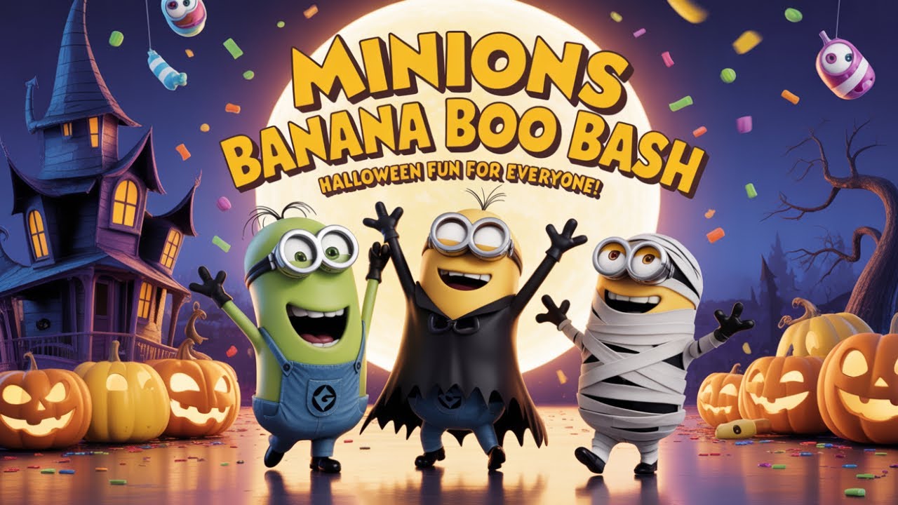 Minions Banana Boo Bash | #minions #despicableme - YouTube
