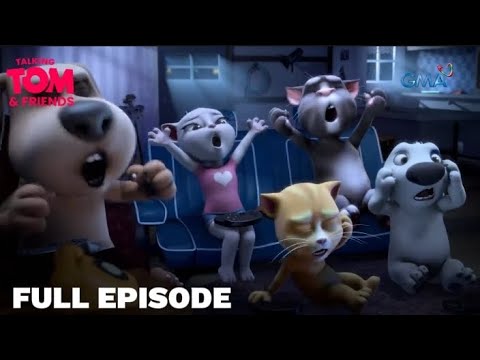 Talking Tom & Friends: Horror Movie marathon ba sa bahay ng Tom house ...