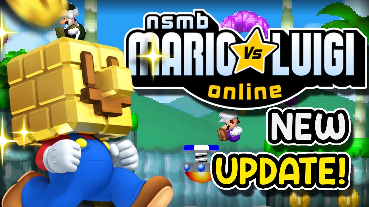 NEW POWER UPS!? | NSMB Mario vs. Luigi 2.0 UPDATE! - YouTube