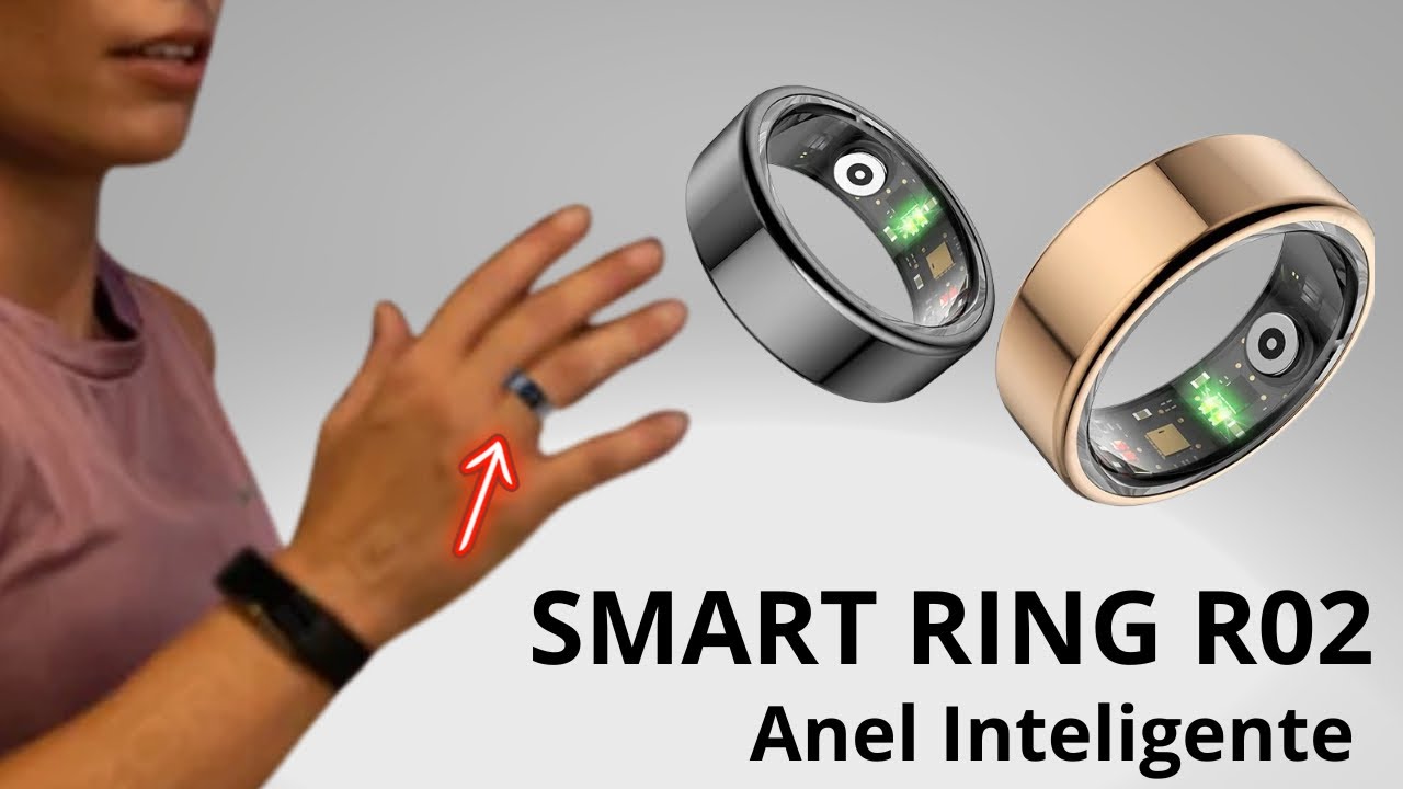 SMART RING R02 Android and iOS system Health Monitoring UNBOXING - YouTube