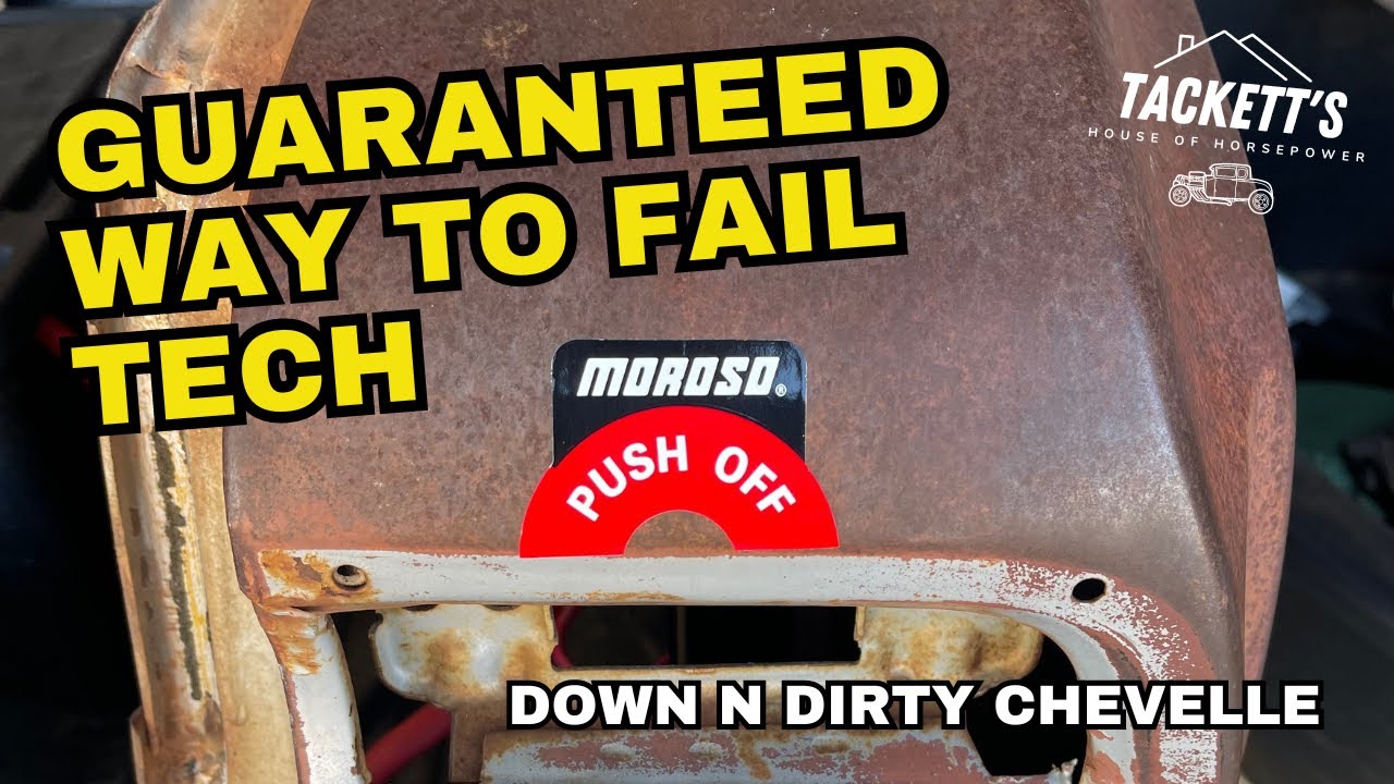 Guaranteed way to fail tech inspection at the race track! | Down N ...