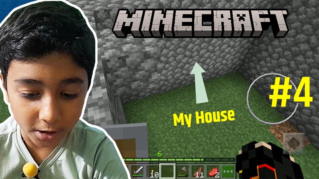 BUILDING MY HOUSE | MINECRAFT GAMEPLAY #4 - YouTube