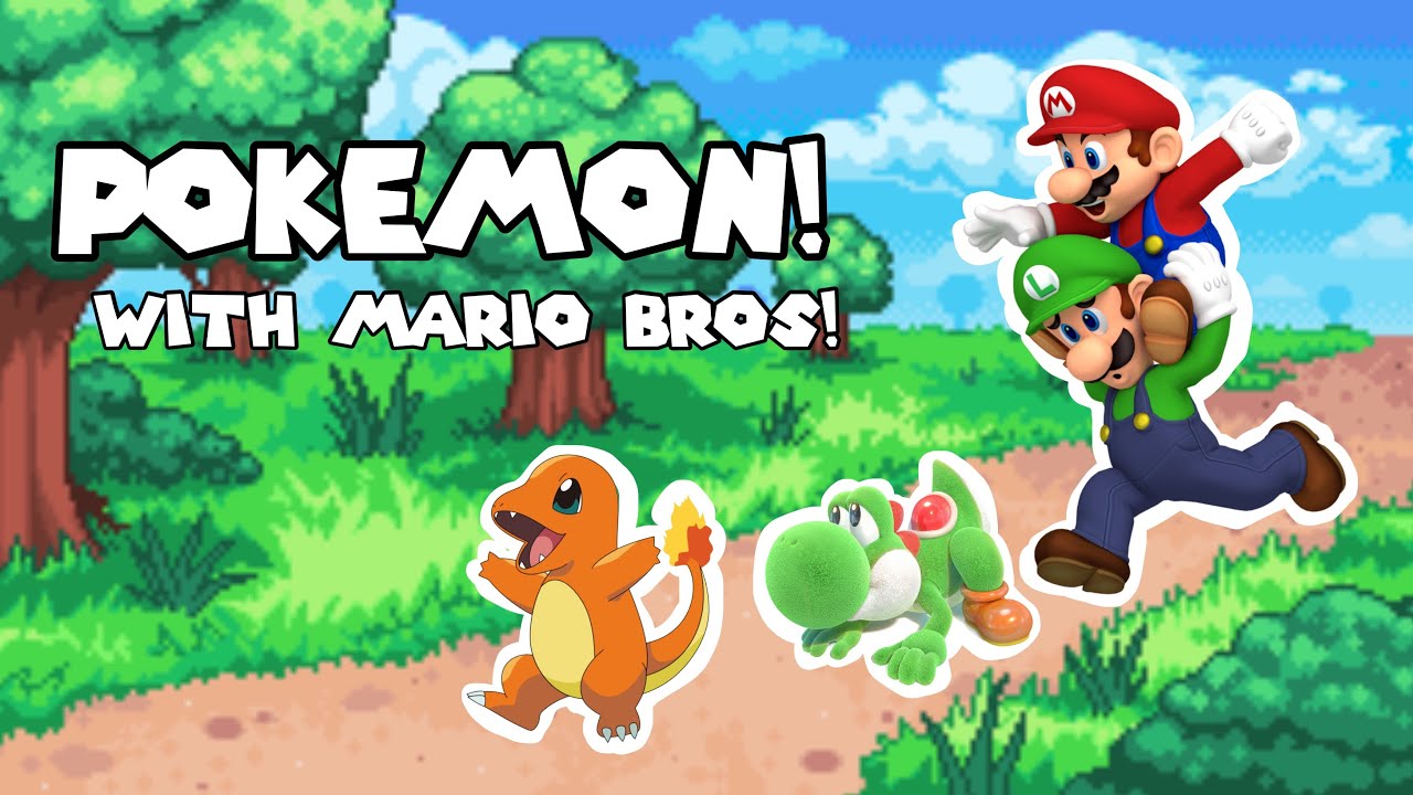 Mario and Luigi become Pokemon Trainers! Part 1 of 3 - YouTube
