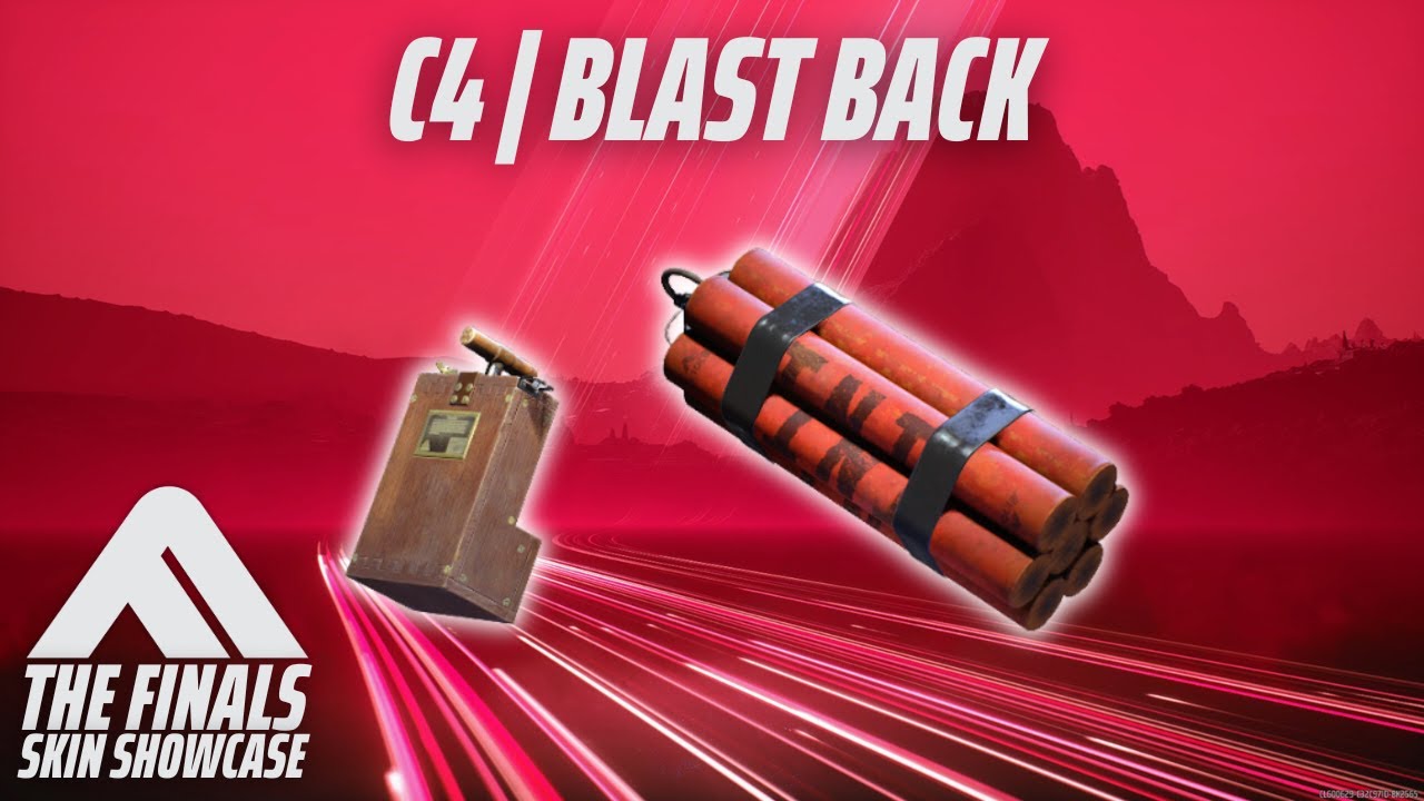 C4 BLAST BACK Skin Review | The Finals - YouTube