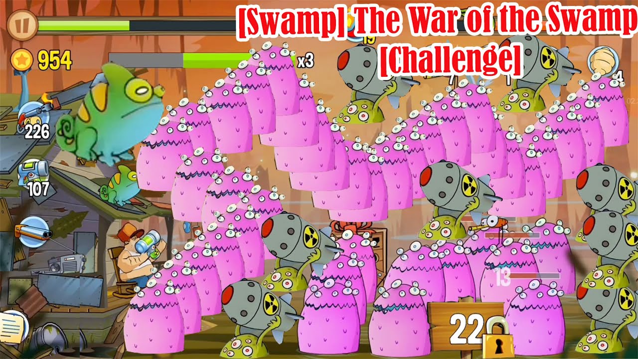 Swamp Attack The War Of The Swamp Challenge @Qaokala - YouTube