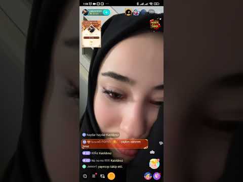 Türk Türbanlı Canlı Yayında Bigo Live
