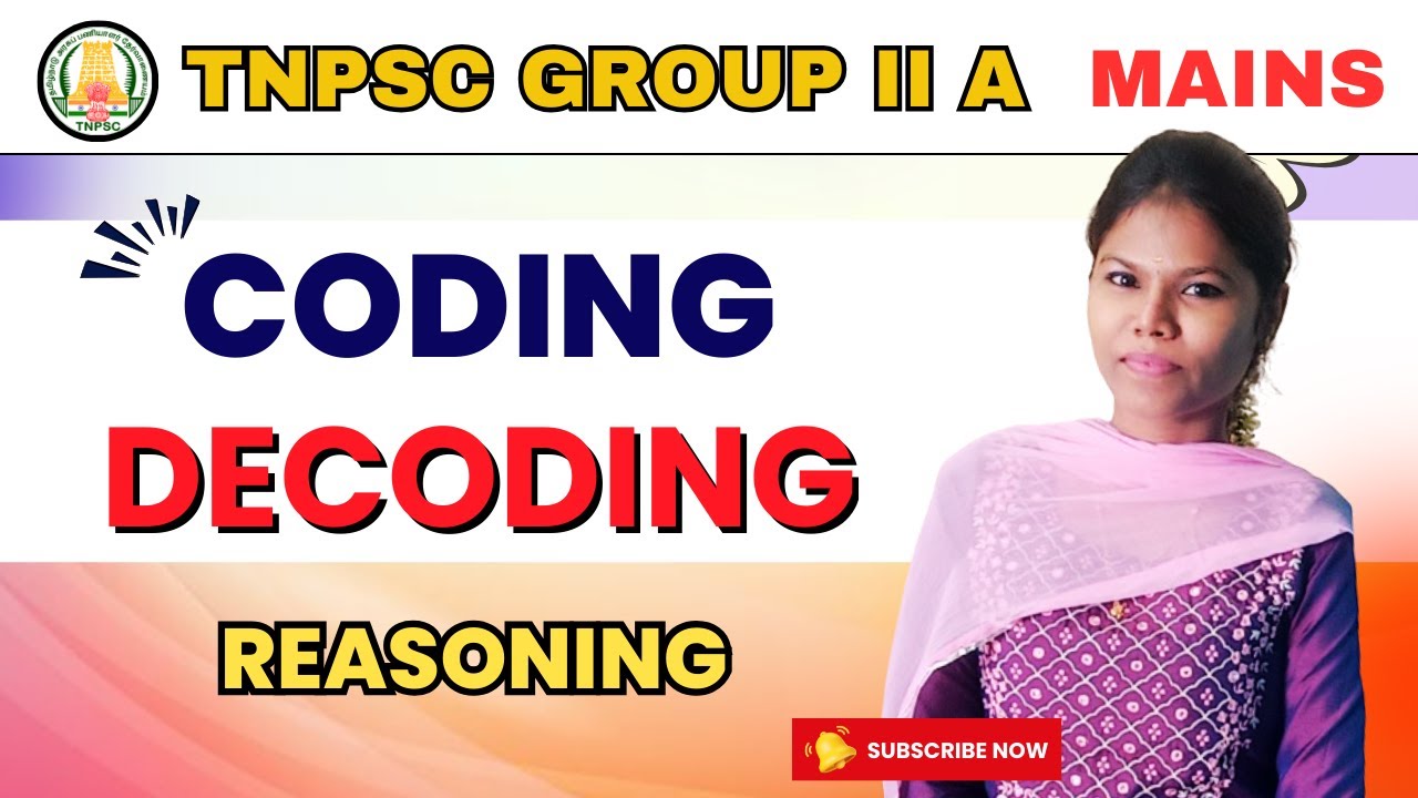 TNPSC-GROUP II A Mains | Coding and Decoding | Reasoning | -Edusprint Academy, Trichy - YouTube
