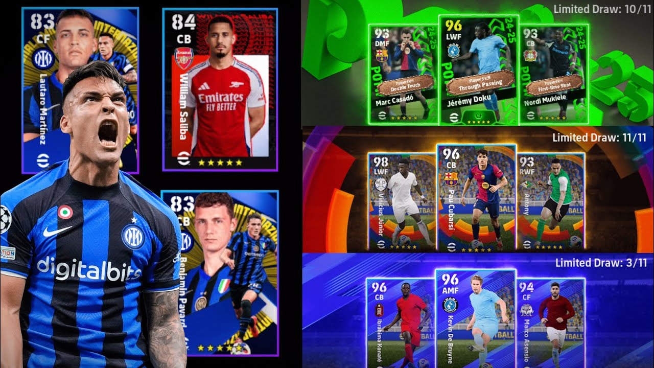 New Featured!! 🎉🎁 Inter Milan Club Pack! Spanish League Pack!! Pack ...