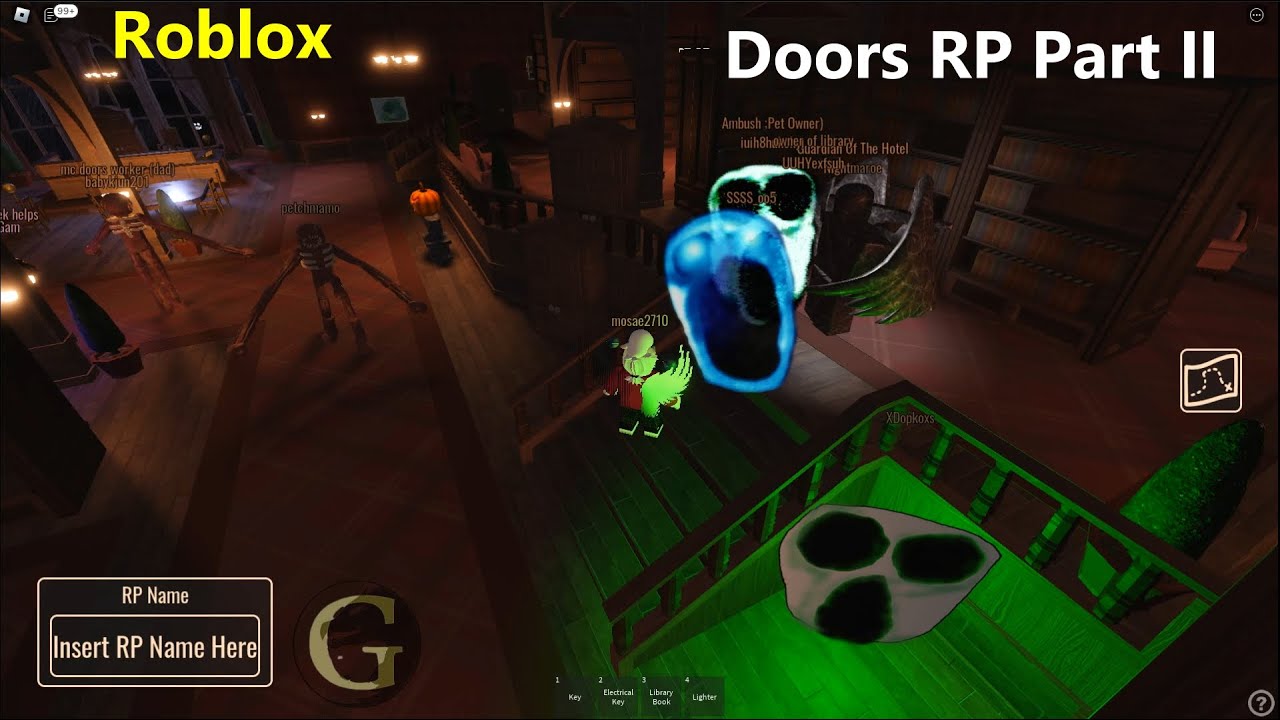 Roblox Doors RP เกมส์ให้เราได้ร่วมสนุกกับการเล่นเป็นมอนสเตอร์ในเกมส์ ...