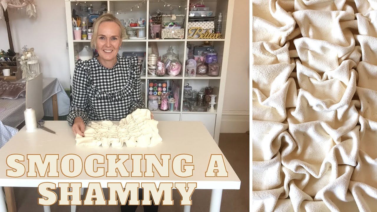 How to SMOCK A Shammy | Canadian Smocking Textiles Technique | Didsbury ...